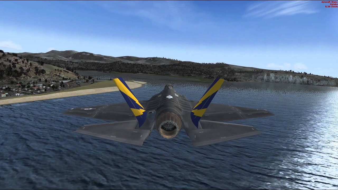 FSX | F-35 Lightning II | Mach Loop | Dino Cattaneo - YouTube