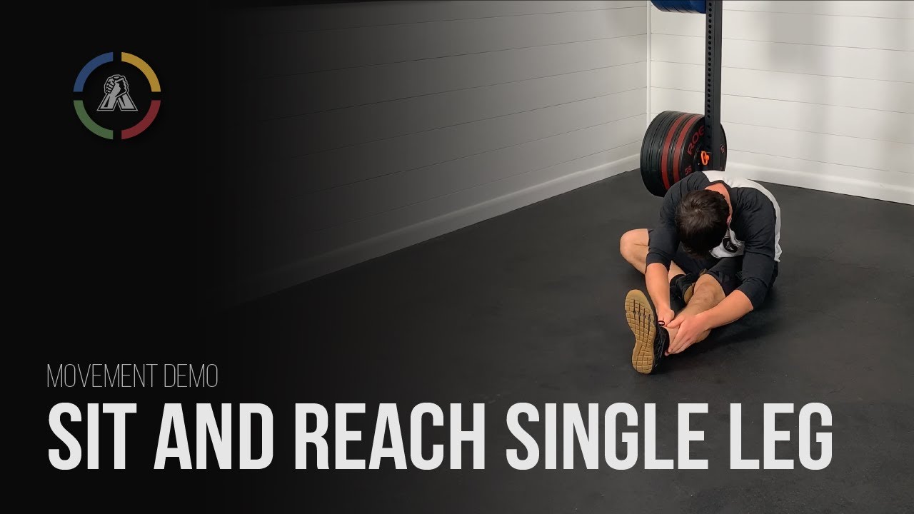 Sit and Reach Single Leg | Movement Demo - YouTube