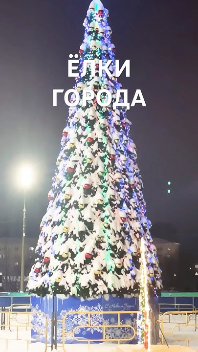 Тольятти. Самые красивые новогодние ёлки города #тольятти24 # ...