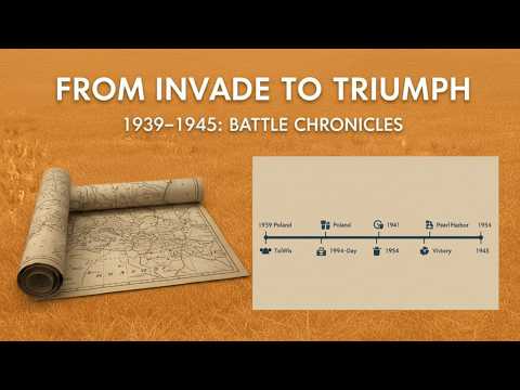 WWII on a Map — How the World Changed in 6 Years