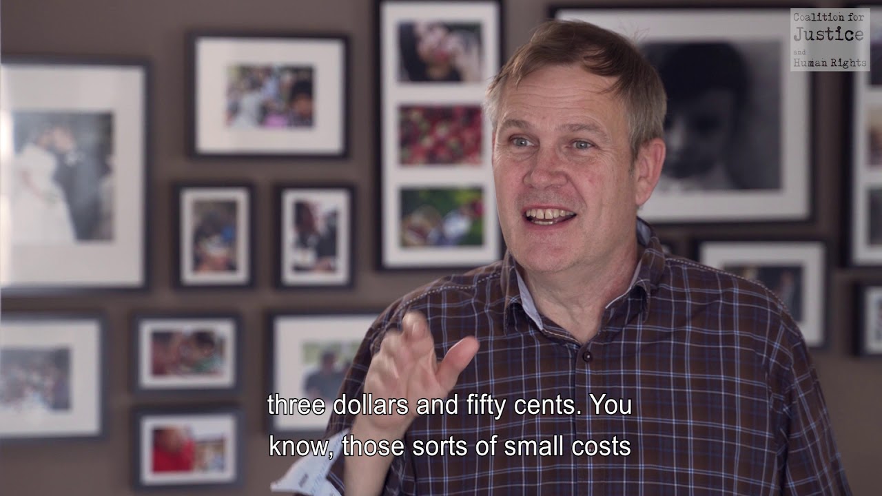 Mark Cherrington and the Coalition for Human Rights - YouTube