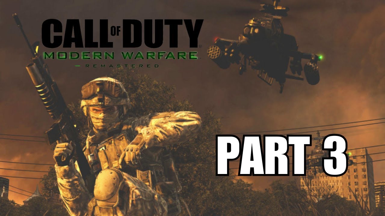 CoD: MW2 Campaign Remastered (no commentary) Pt.3 - YouTube