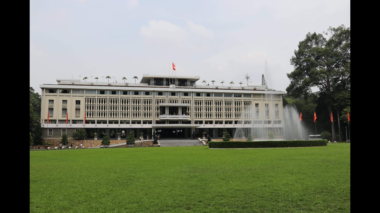 A Walking 4K Tour Through Vietnam's Independence Palace (Reunification ...