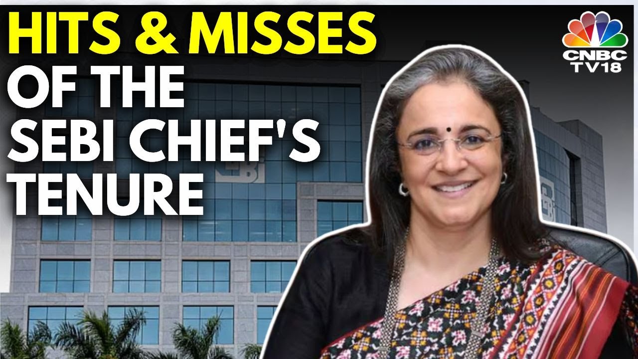 The Hits & Misses Of The SEBI Chief's Tenure | Madhabi Puri | N18V ...