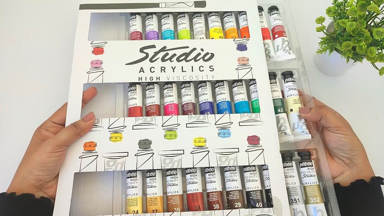 Artists Acrylics | Acrylic paints | Acrylic shades | #unboxingvideos ...