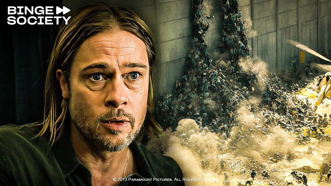 World War Z: Craziest Zombie Scenes - YouTube