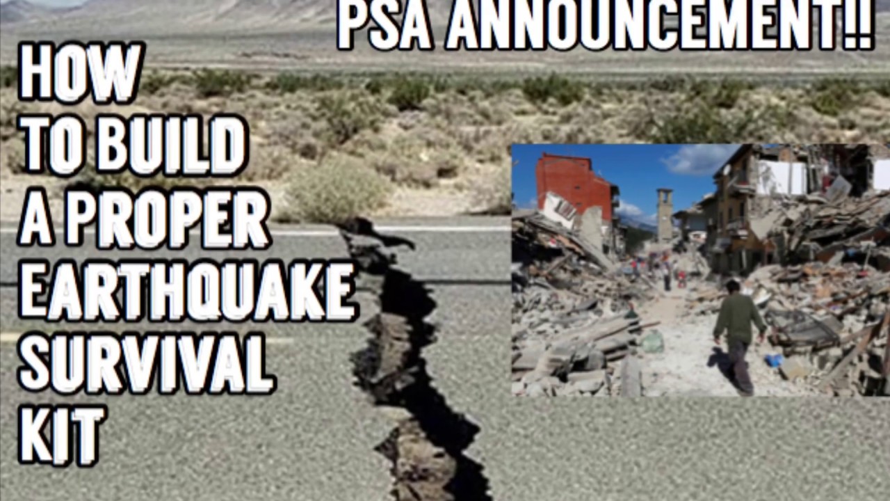 Earthquake Safety PSA Announcement | Olivia and Alondra - YouTube