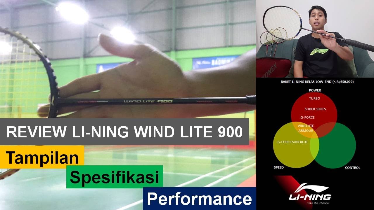 Review Lining Wind Lite 900 - YouTube