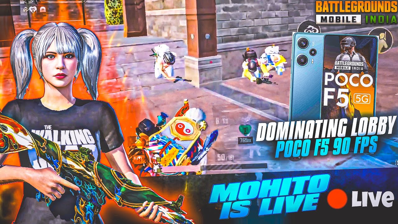 2 kd bot gameplay 🔥 New M416 Skin ️Poco F5 90 Fps 🔥STREAMING IN POCO F5 ...