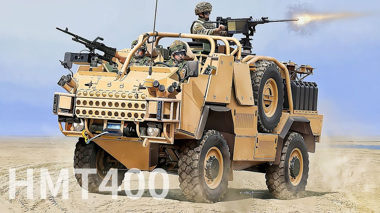 Beyond Boundaries: HMT400 'Jackal' Assault Vehicle Redefining Military ...
