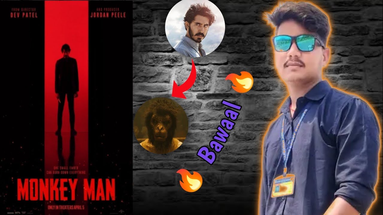 Monkey Man Trailer Review || Review OF Monkey Man Trailer 🤔 - YouTube