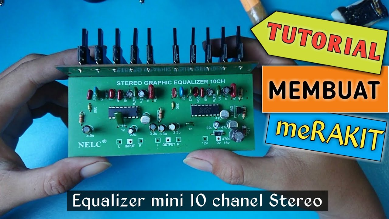 How to make Equalizer 10ch Stereo mini- tutorial - YouTube
