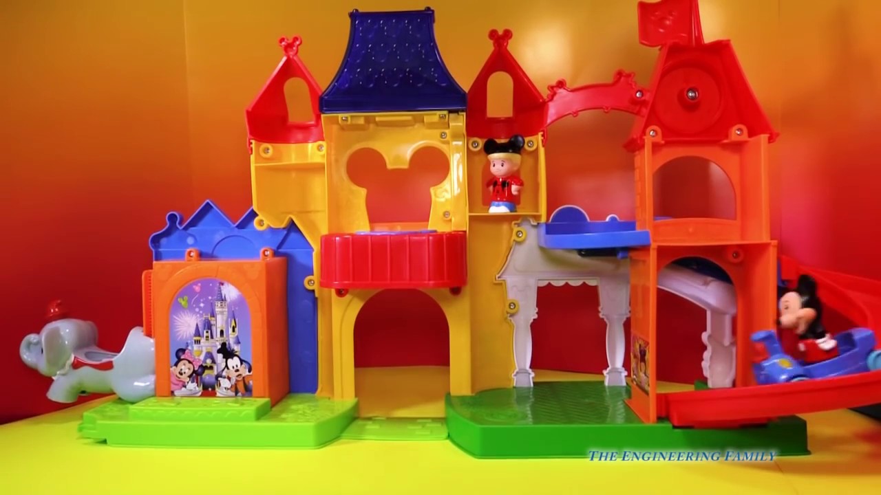 MICKEY MOUSE Little People Magic Day at Disney a Disney World Video Toy ...