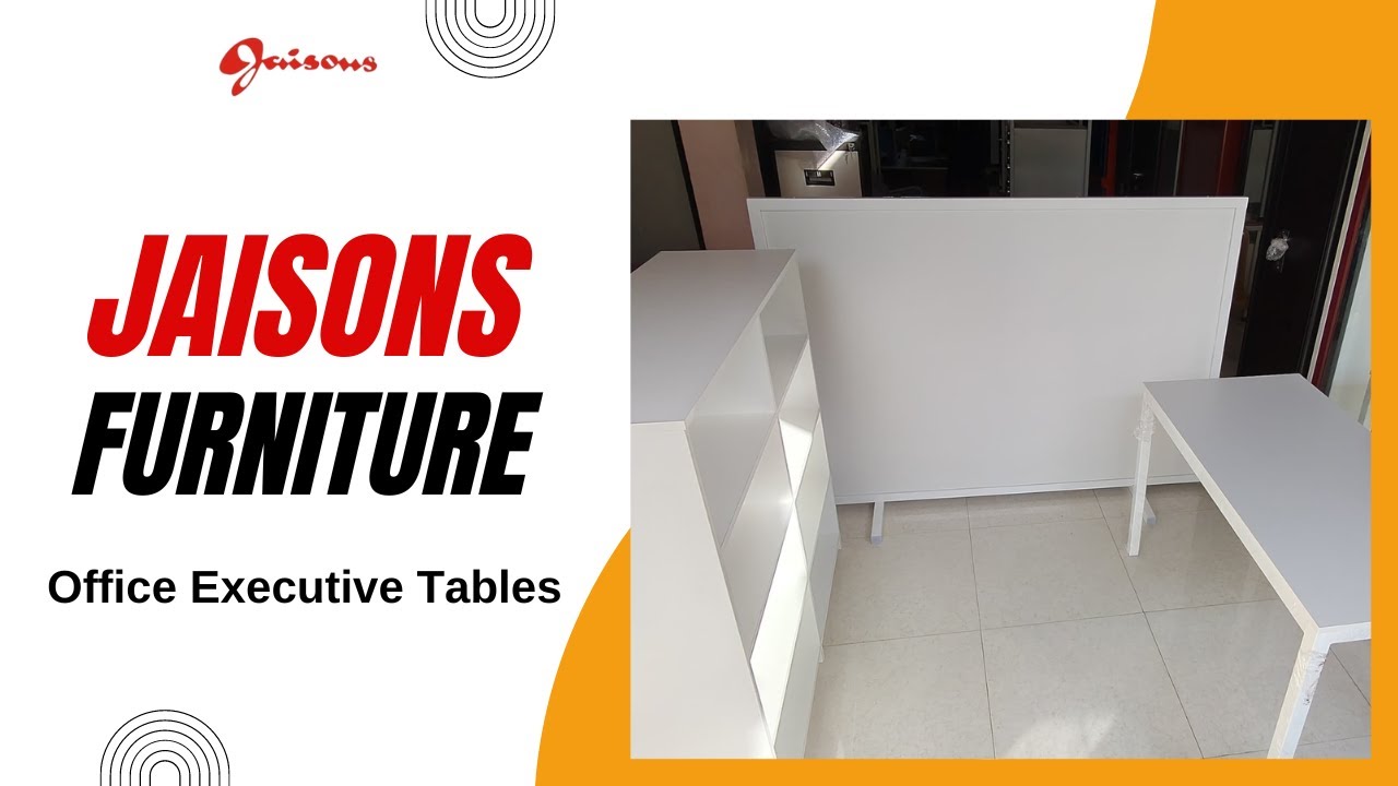 White Screen,table and open cupboard | Jaisons furniture - YouTube