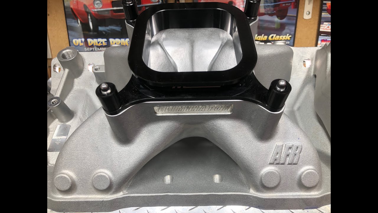AFR Eliminator 4811 Intake Manifold for Small Block Chevy - YouTube