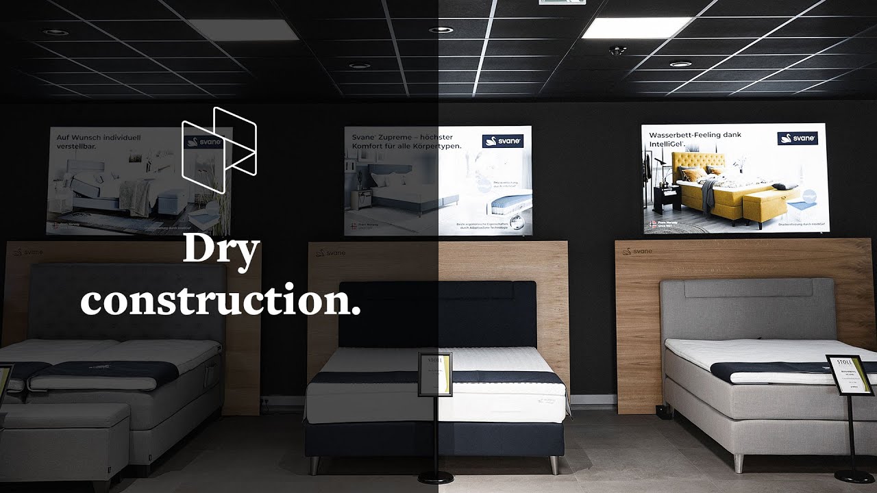 Dry construction. - YouTube