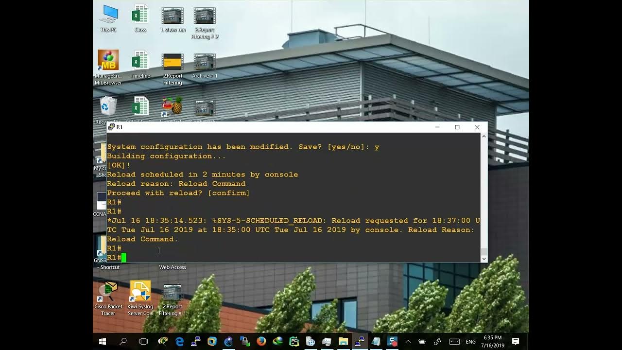 Cisco Reload Command - YouTube