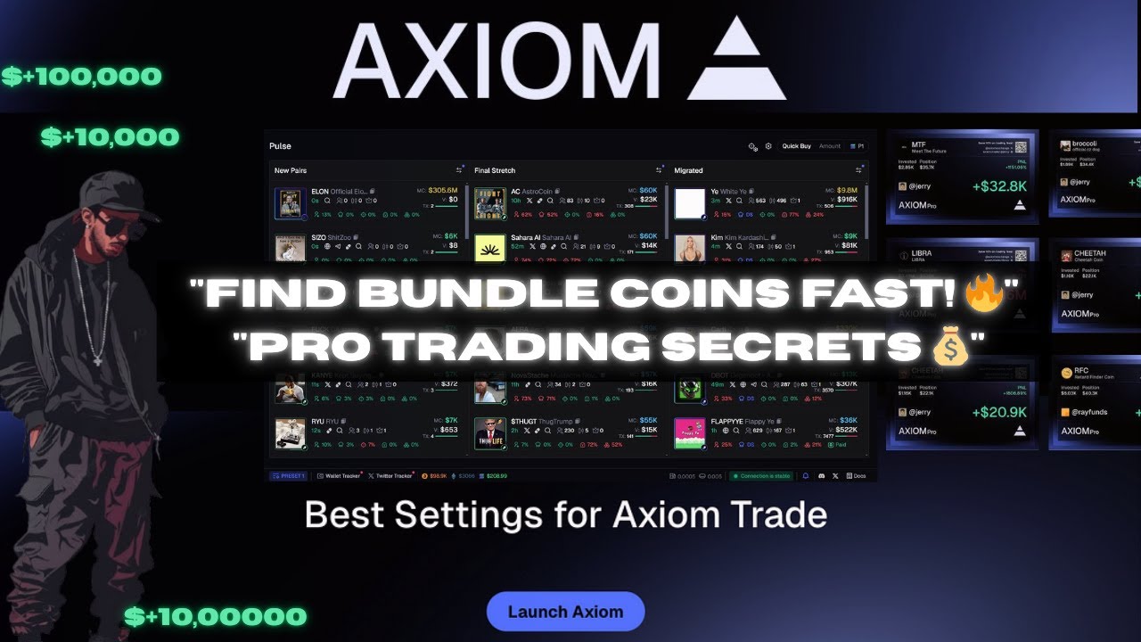 "Axiom Trading: How to Find Bundle Coins Like a Pro! 🚀 Insider Strategy ...