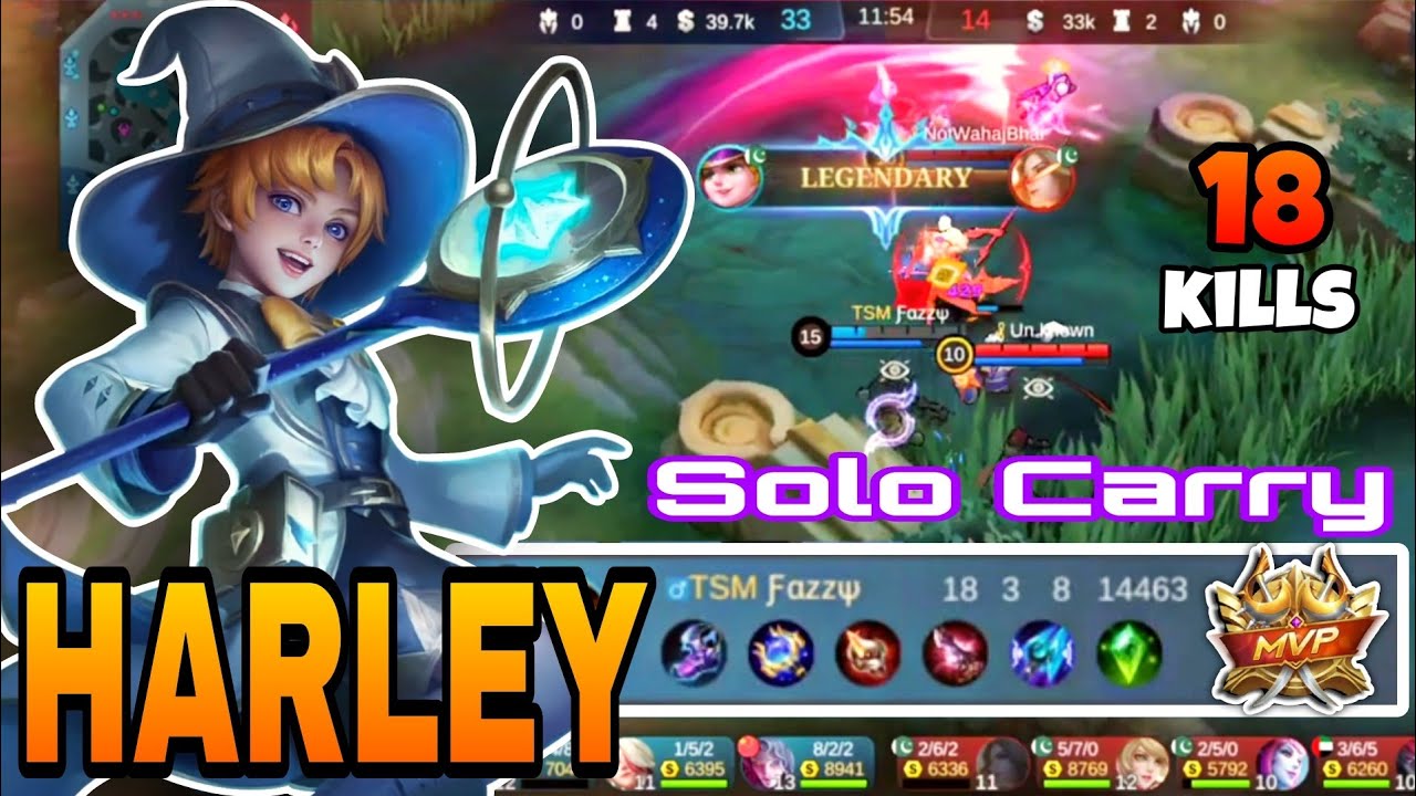 Mobile Legends Secrets Exposed: The Mind-Blowing Harley Gameplay! - YouTube