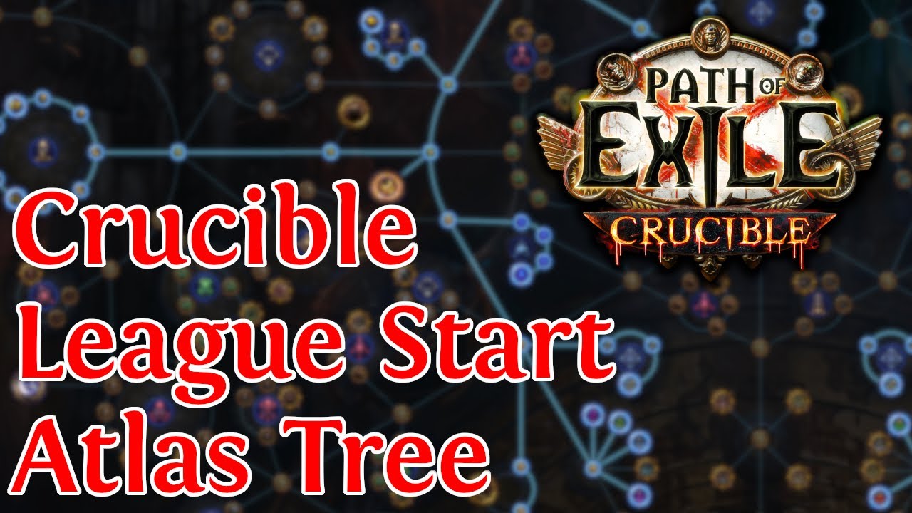 Mapping for PROFIT! - My Crucible League Start Atlas Strategy - Path of ...