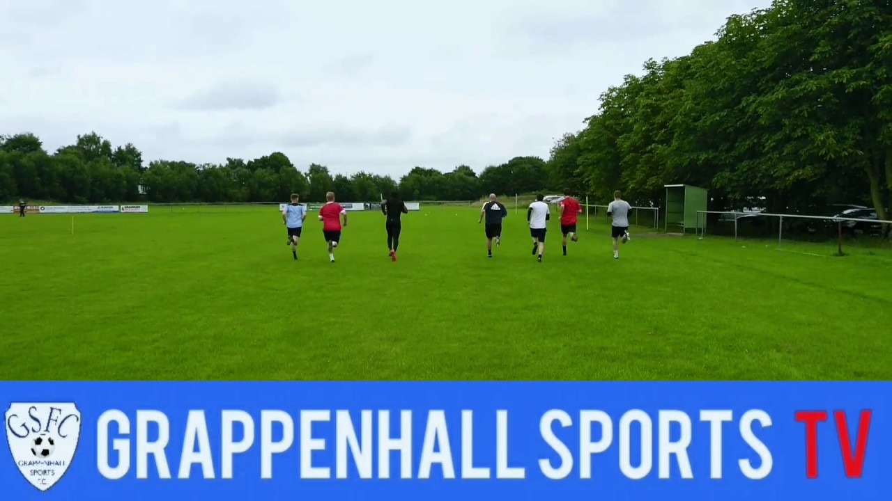 Grappenhall Sports Football Club HIIT Session Drill training work out ...
