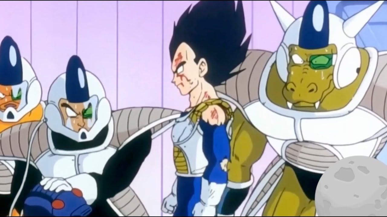Vegeta vs Frieza's Soldiers - YouTube