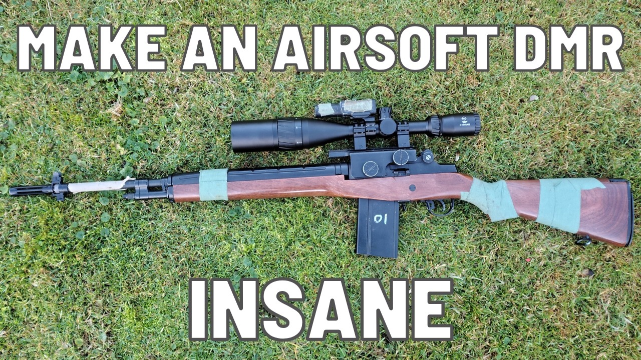 How I Made This INSANE Airsoft DMR Build (Airsoft DMR Guide) - YouTube