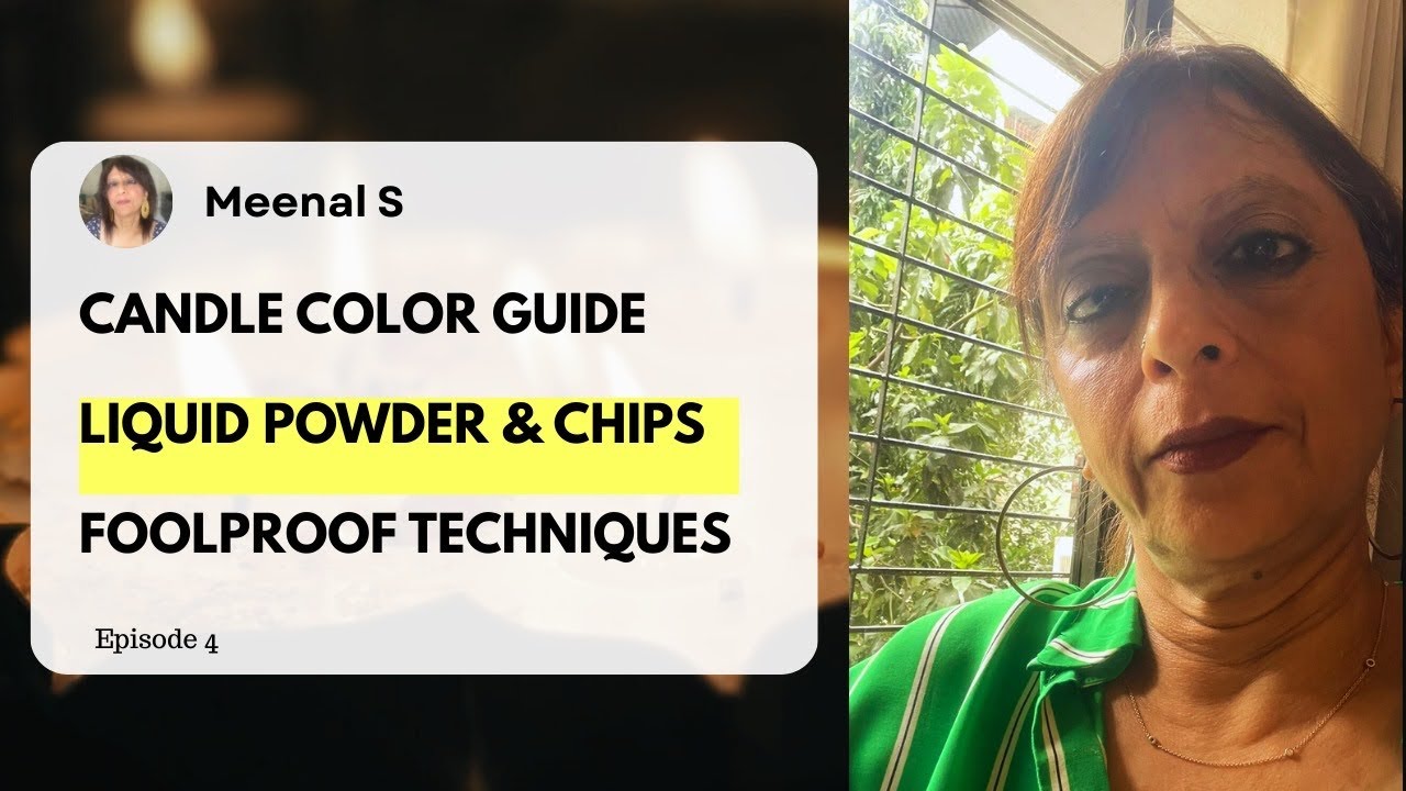 Finding and mixing the right candle colours – a beginners guide - YouTube