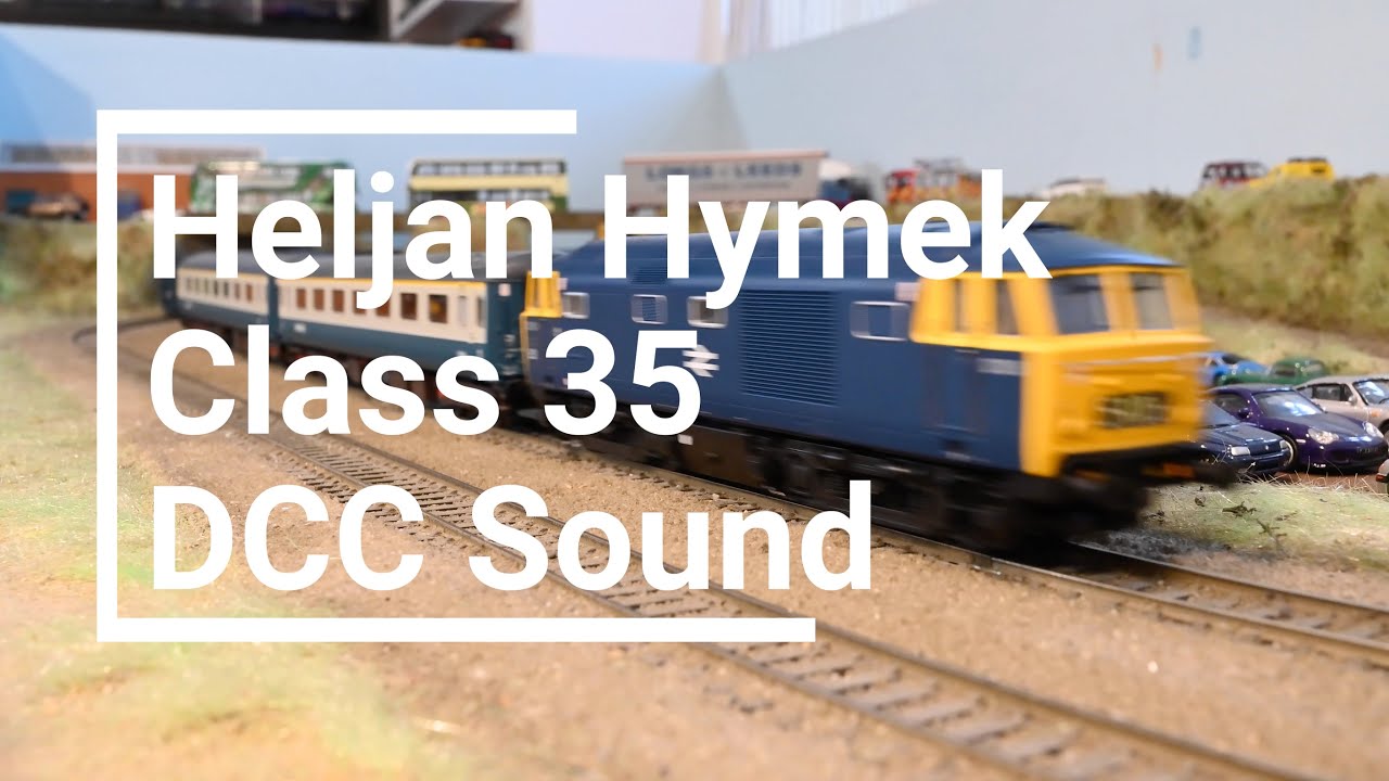New Heljan Class 35 Hymek With Wheeltappers DCC Sound - YouTube
