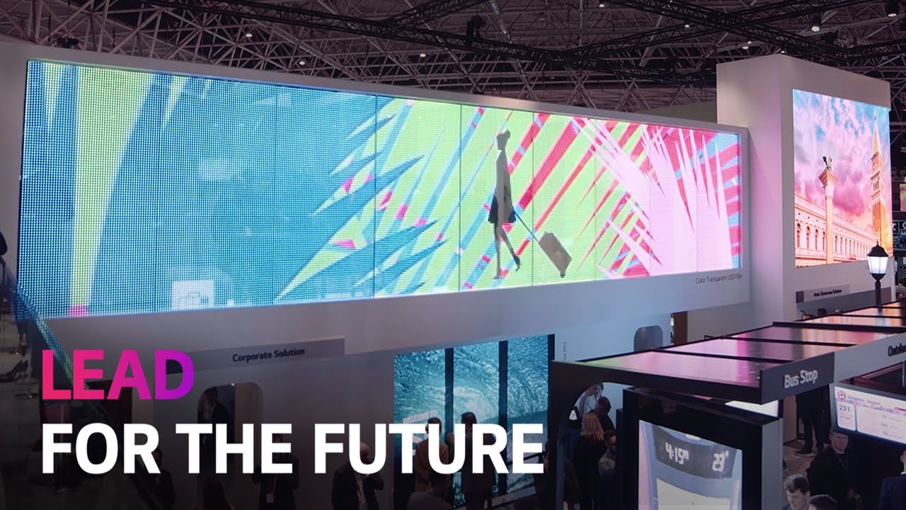 LG LED Signage - Lead for the Future. - YouTube