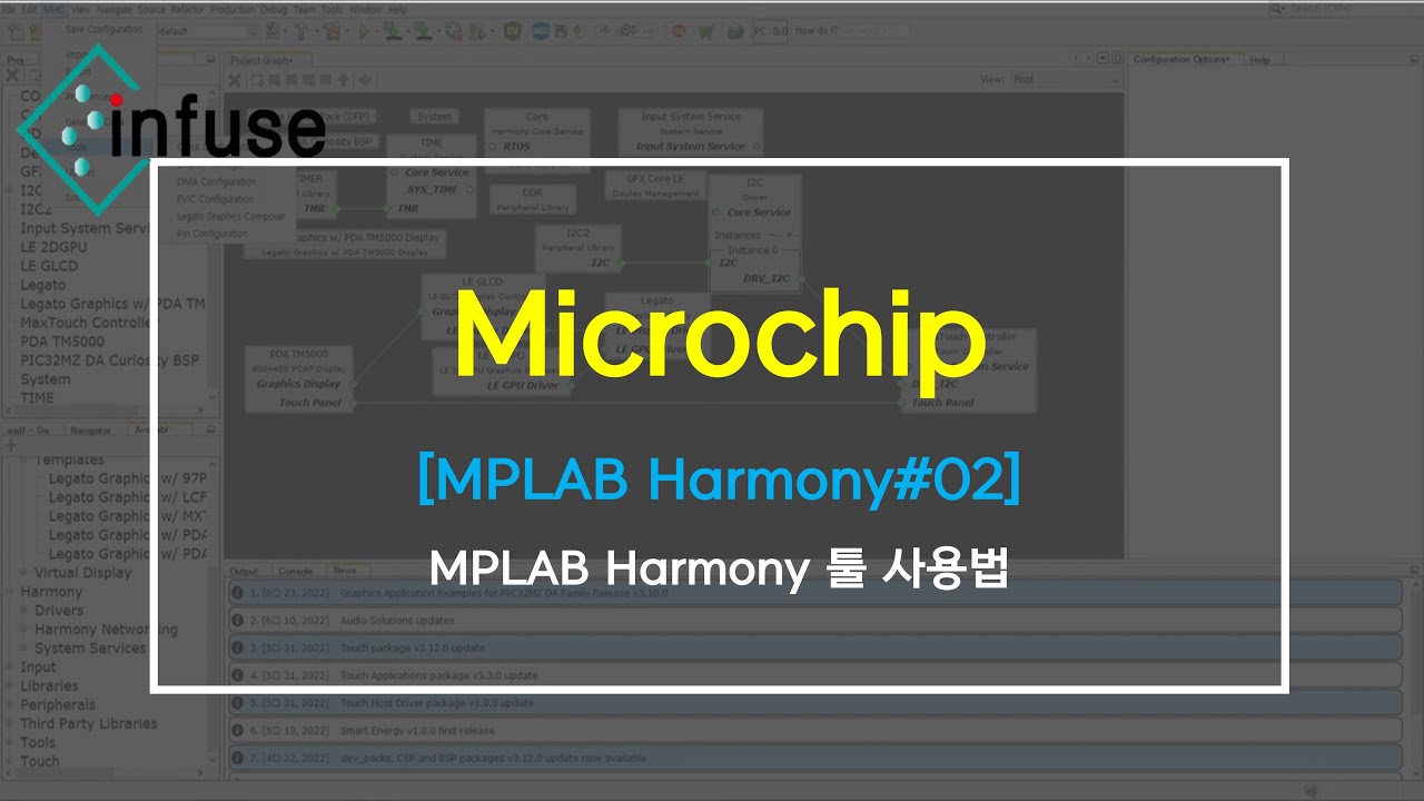 [MPLAB Harmony#02] MPLAB Harmony 툴 사용법 - YouTube