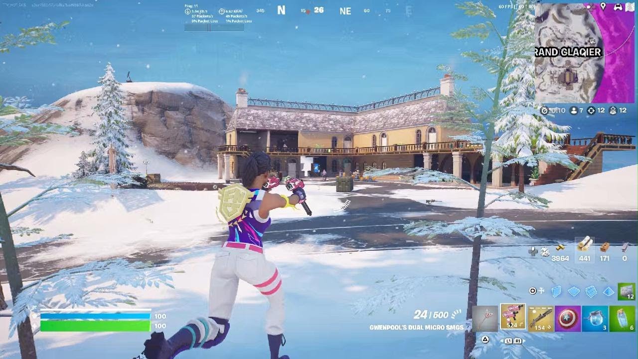 Fortnite win with shuris black panther claws - YouTube