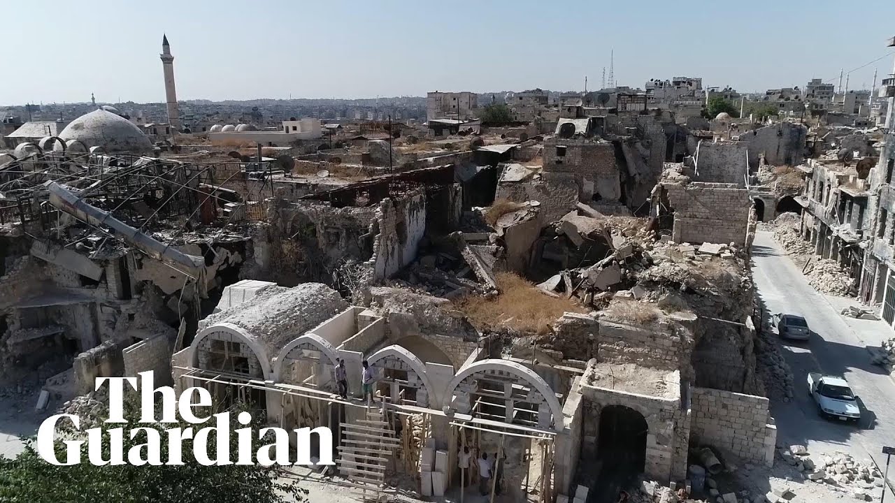 Syria: drone footage shows devastation in Aleppo, Deir ez-Zor and rural ...