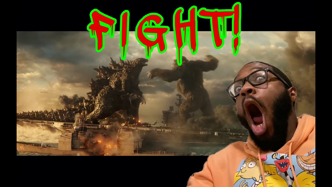 Godzilla vs Kong Ocean Battle REACTION!!!! - YouTube