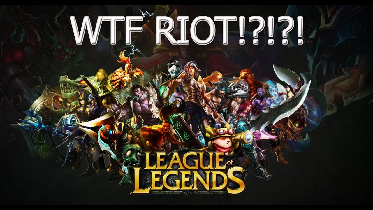 WTF RITO?! | League Of Legends Fail! | TheShadeGamer - YouTube