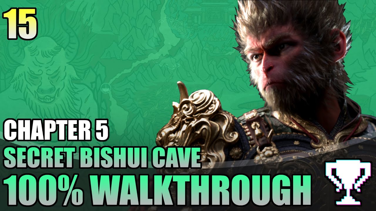 Chapter 5 Secret Bishui Cave - All Collectables & Walkthrough 100% ...