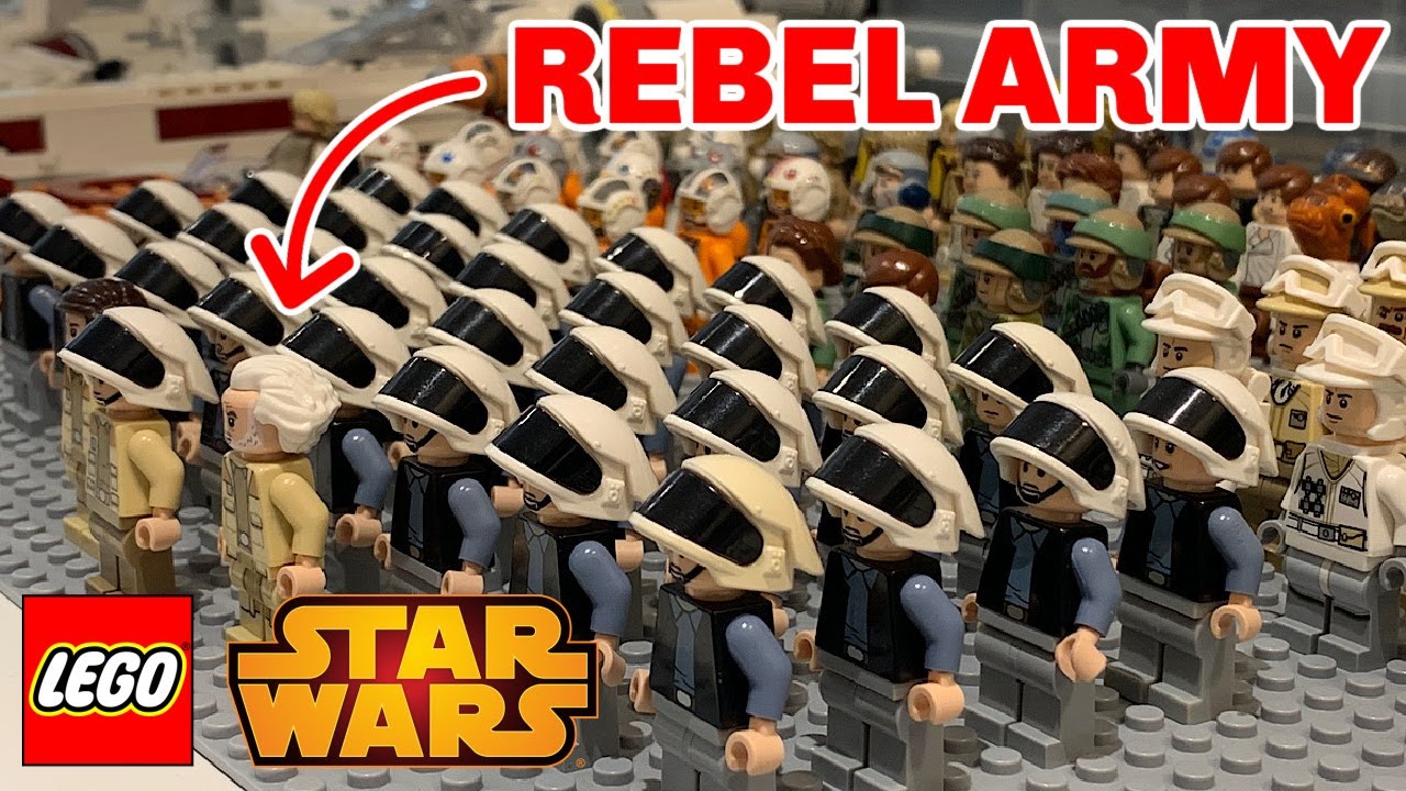 My LEGO Star Wars Rebel Army - YouTube