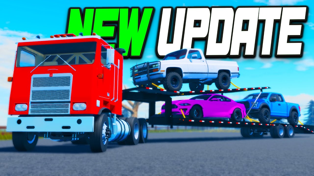 New Roblox American Plains Mudding Update: Trailer, Truck and Semi ...