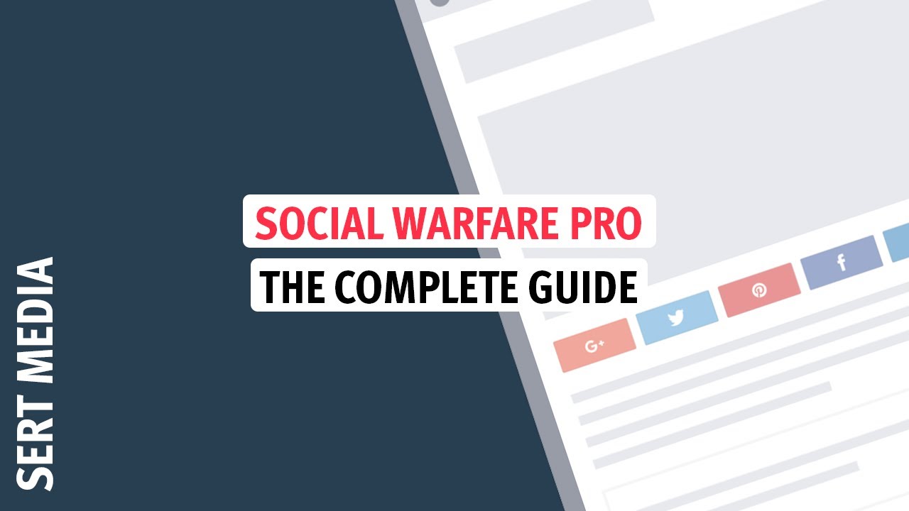 Social Warfare Pro Tutorial 2020 - How To Setup & Configure Social Warfare Pro - Social Warfare ...