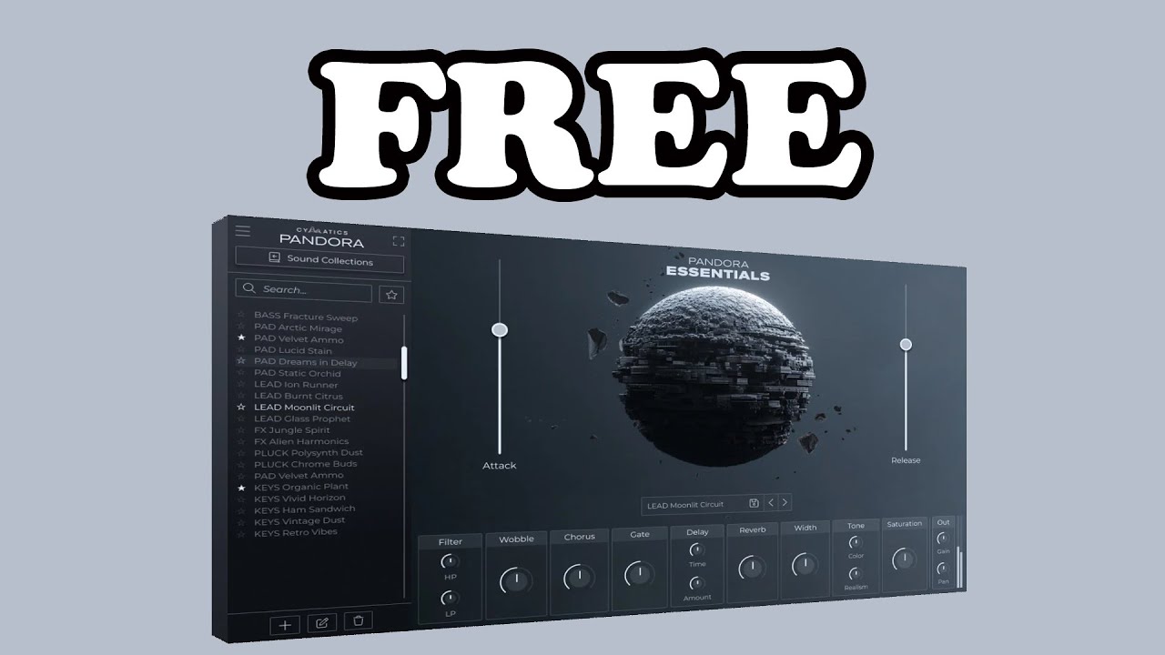 FREE FOR LIMITED TIME Pandora by Cymatics.fm - YouTube