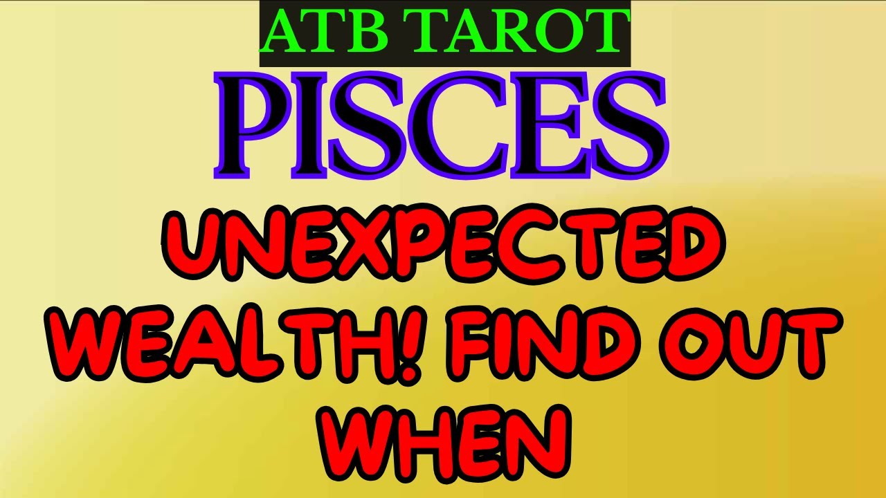 PISCES: MONEY THAT WAS HIDDEN FROM YOU LONG AGO AND A RECONNECTION ...