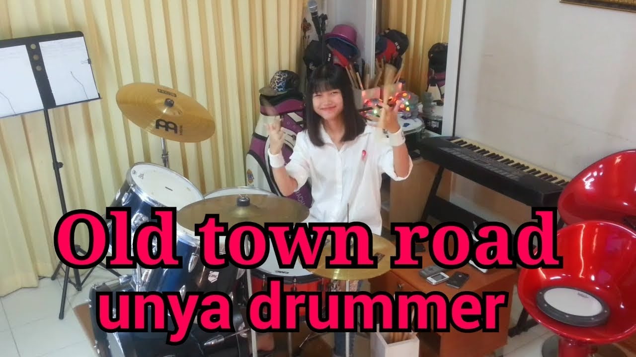 เพลง Old town road - drum cover by unya - YouTube
