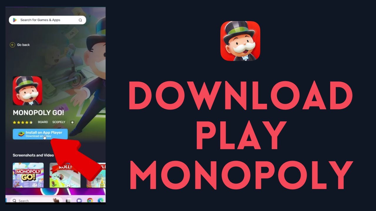 How to Download Monopoly GO on PC (2024) | Get Monopoly on PC - YouTube