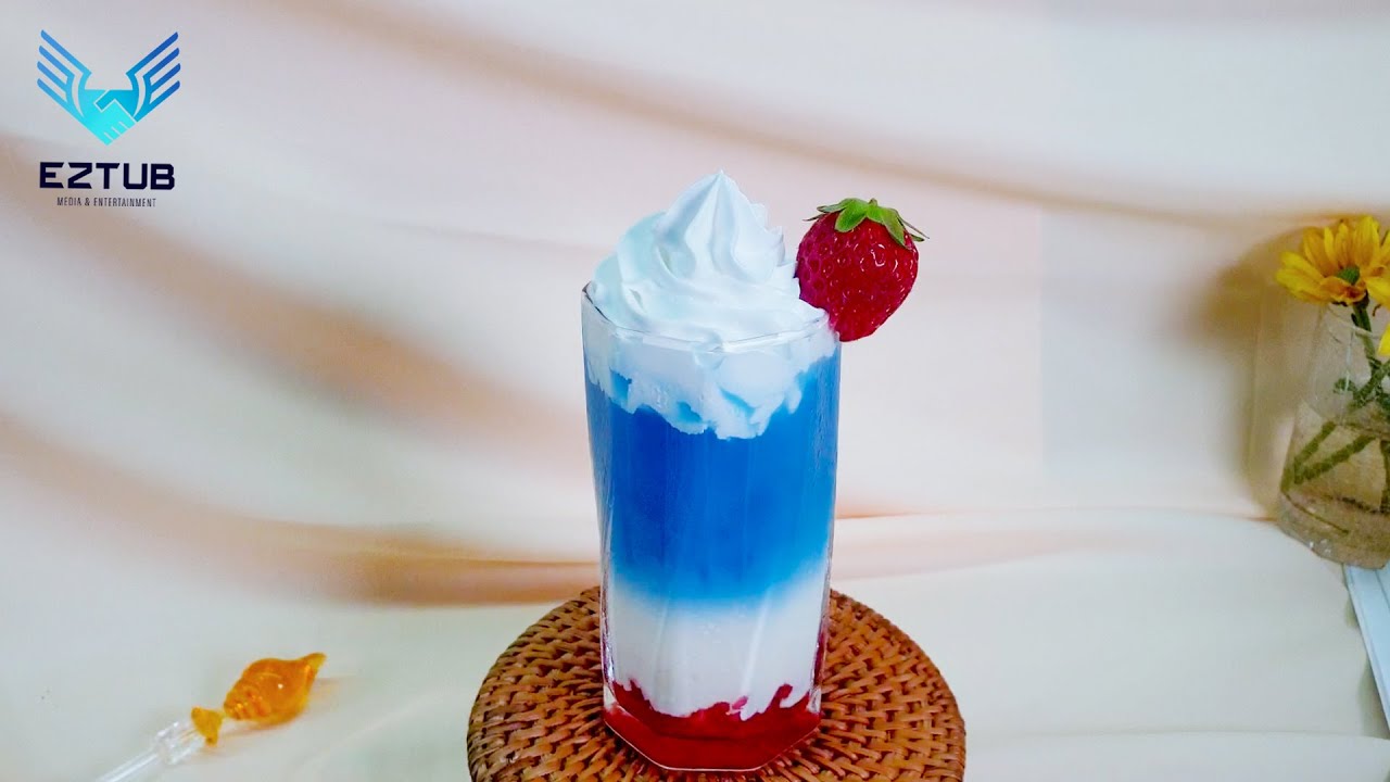 Sam Sam 7 How To Make Taro Strawberry Milk Bubble Tea - YouTube