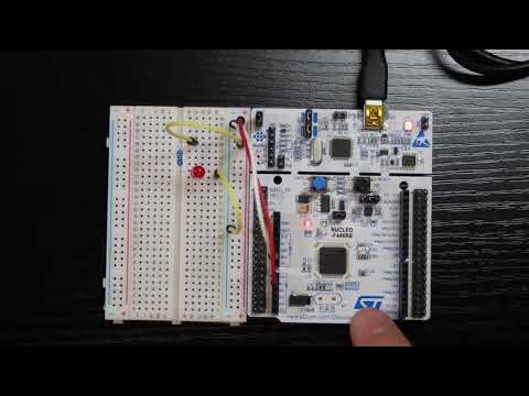 Microcontroller Programming: STM32 Nucleo- Flashing an LED - YouTube