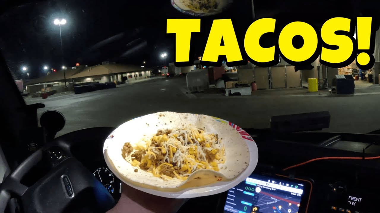 Cooking Tacos On A Semi Truck! - YouTube