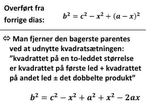 cosinus relationer BEVIS - YouTube