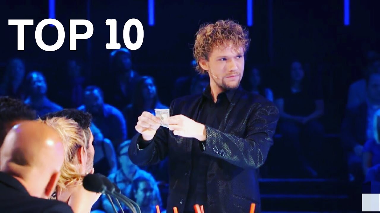 TOP 10 Greatest Magicians on Americas Got Talent(2016) - YouTube