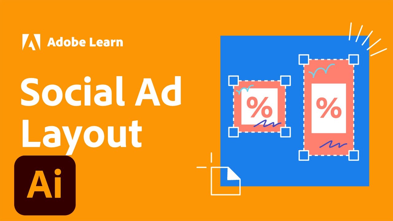 Add Visuals to Your Social Ad in Illustrator | Adobe Creative Cloud ...