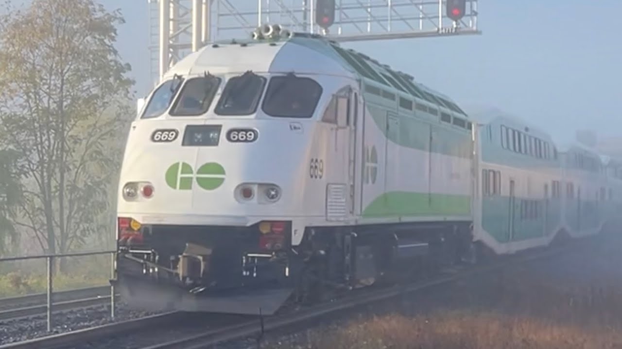 Go Train 669 Aldershot Go Station November 04 2022 - YouTube